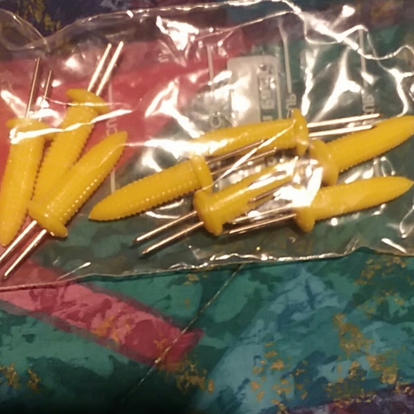Made in China | Dining | Corn Ear Holders With Picks | Poshmark